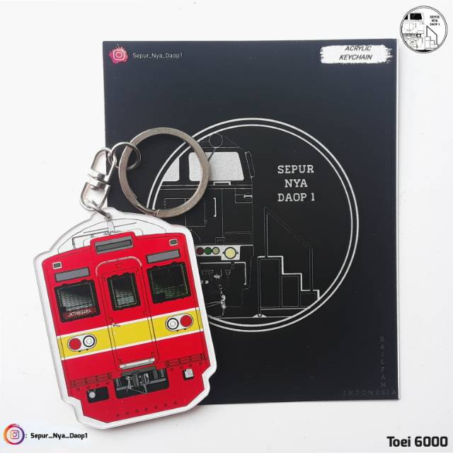 Toei 6000 Keychain | Shopee Malaysia