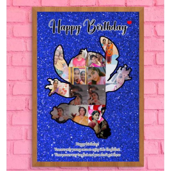 STITCH FRAME DESIGN GIFT FRAME | Shopee Malaysia