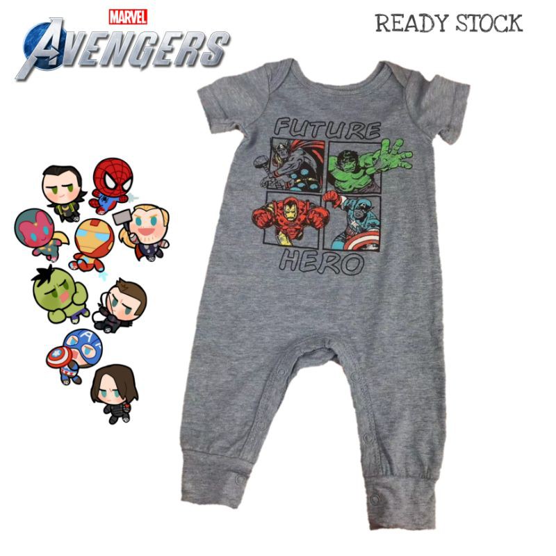 MARVEL BABY AVENGERS JUMPSUIT | Shopee Malaysia