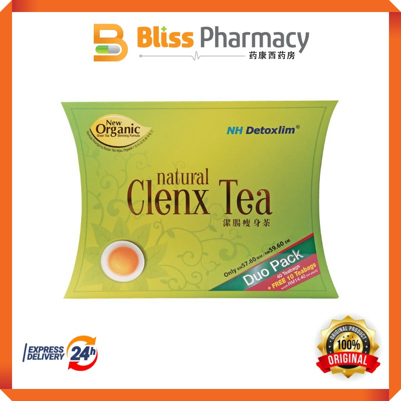 NH Detoxlim Natural Clenx Tea 50s+5s(Fast Shipping) | Shopee Malaysia