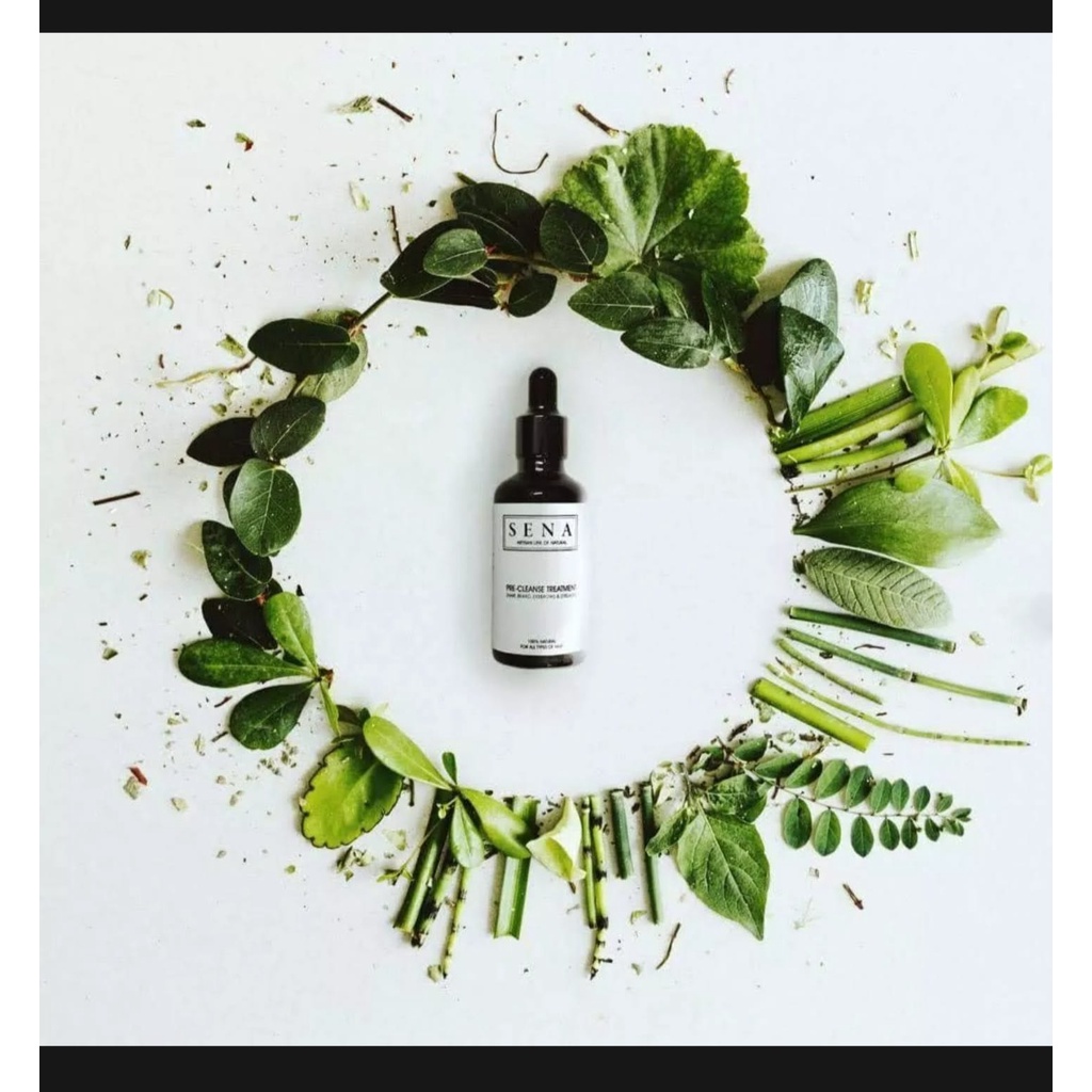 SENA HAIR OIL/ SENA PRE CLEANSER TREATMENT 10 ML treating damaged hair ...
