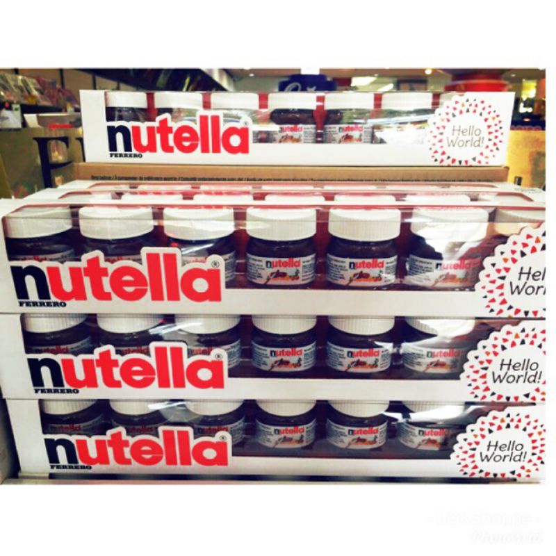 Nutella mini world 30gX 7cup | Shopee Malaysia