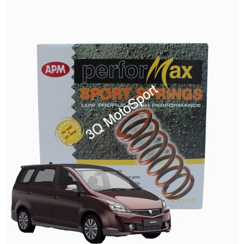 PROTON EXORA LOWERED COIL SPORT SPRING [APM PERFORMAX] | Shopee Malaysia