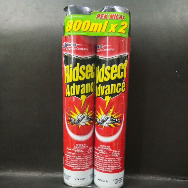 RIDSECT AEROSOL ADVANCE 2X800ML (Not Available for Sabah/Sarawak ...