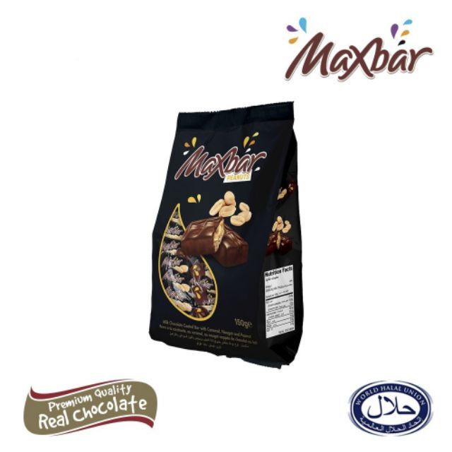 Maxbar Peanut Mini Bars Chocolate 142g (HALAL) | Shopee Malaysia