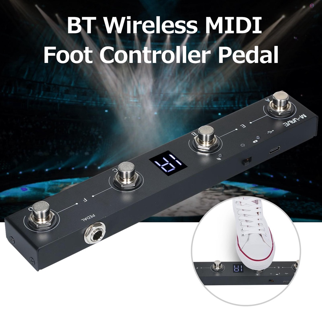 [EFFECTMUSIC] M-VAVE Chocolate BT Wireless MIDI Controller Rechargeable ...