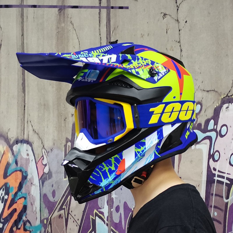 Mountain Cross Country Full Helmet Motorcycle Helmet Bicycle Downhill ...