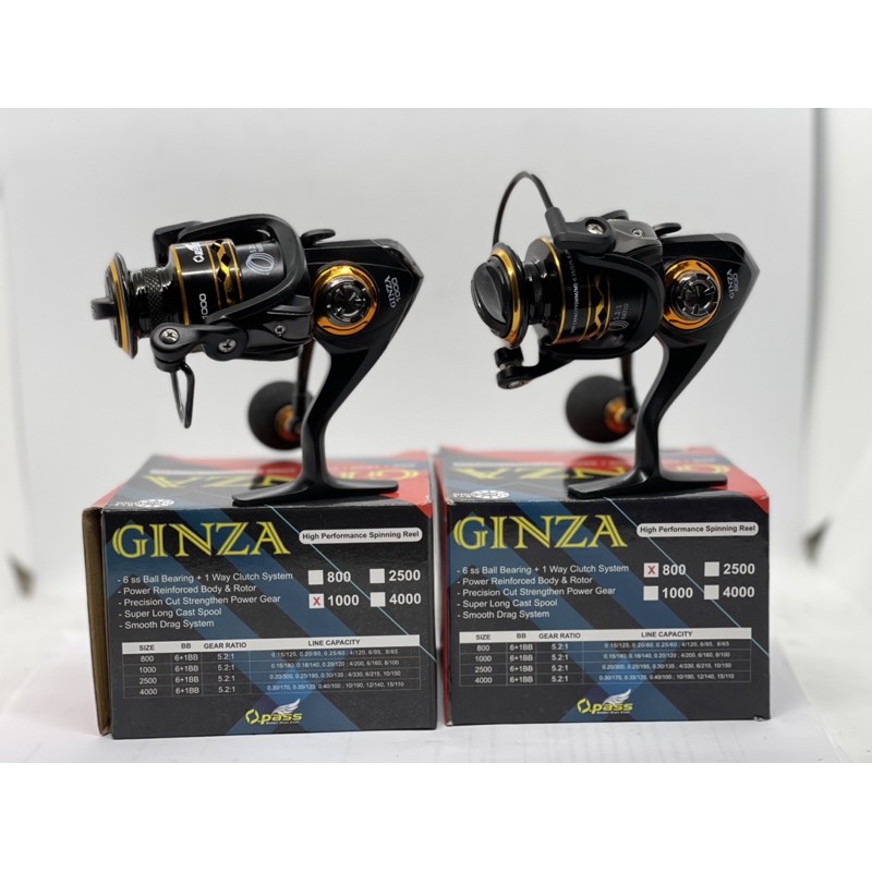 🔥②⓪②①🔥New Opass Ginza spinning reel(UL game) | Shopee Malaysia