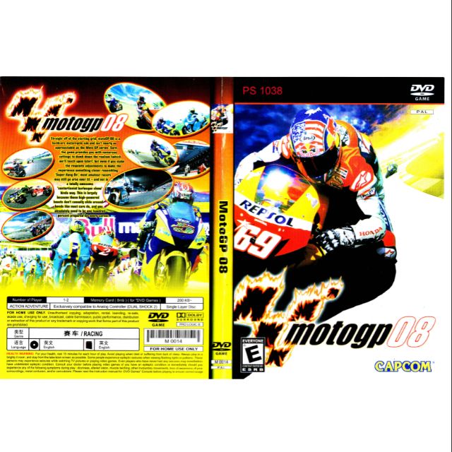 PS2 Games CD Collection MotoGP 08 | Shopee Malaysia