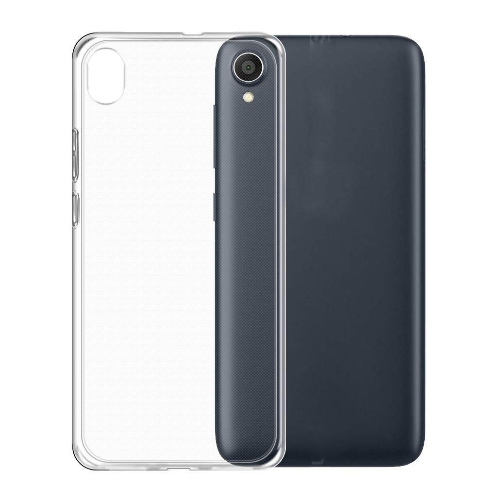 VIVO Y91C Case Transparent Silicon Clear Soft TPU Back Cover VIVO Y 91C ...