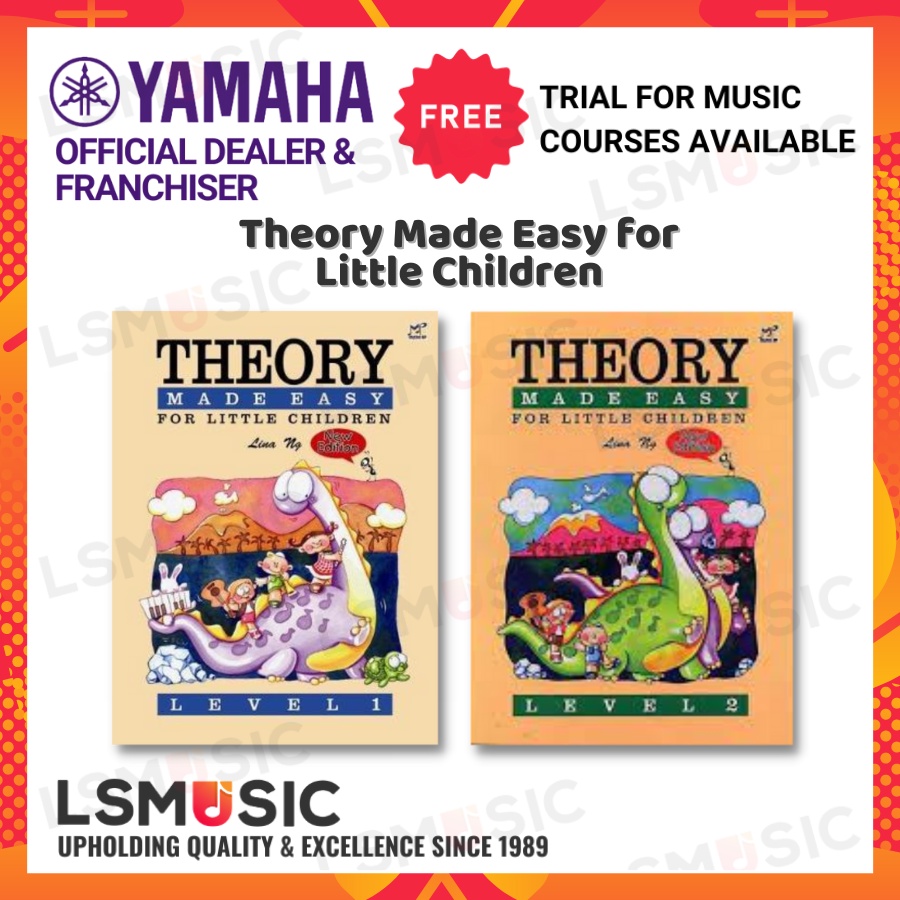 Theory Made Easy for Little Children Level 1 & 2 Lina Ng Music Theory ...