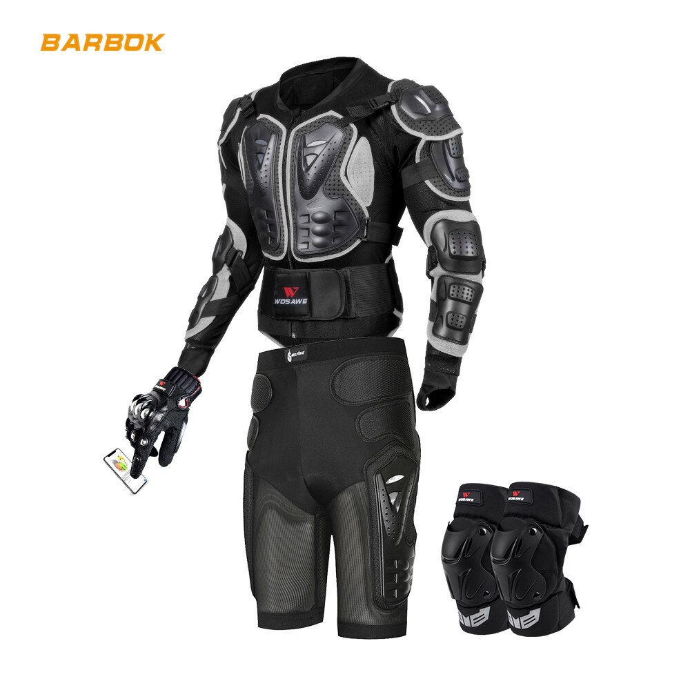 WOSAWE Full Body Protection Motorcycle Clothing Suit Protective Jacket ...