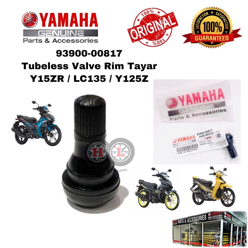 YAMAHA Tubeless Valve Rim Tayar Original (93900-00817) - Kepala ...