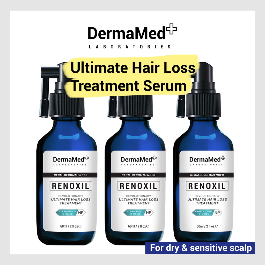 RENOXIL Ultimate Hair Growth Serum Treatment, Thinning For Sensitive ...