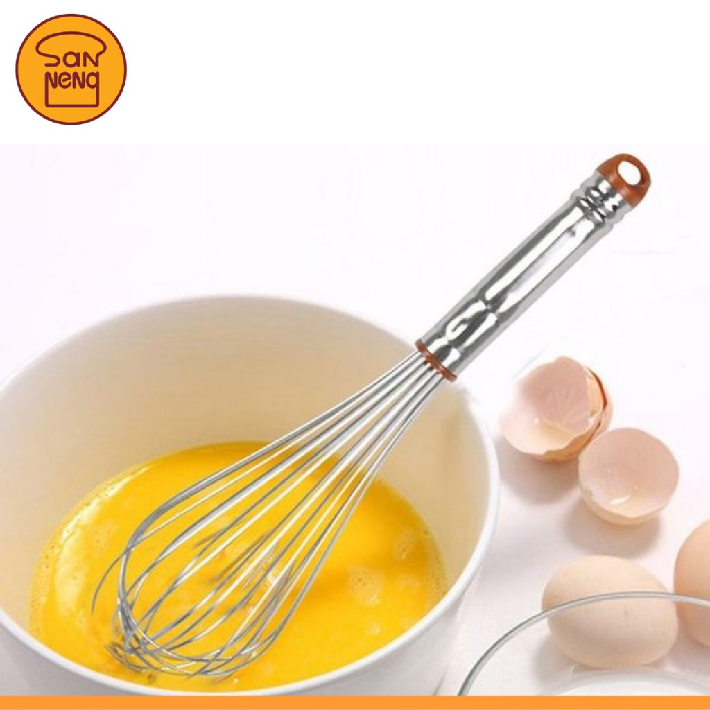 [SANNENG] Stainless Steel Egg Whisk / 不锈钢手打蛋器 - SN4883,SN4885, SN4887 | Shopee Malaysia