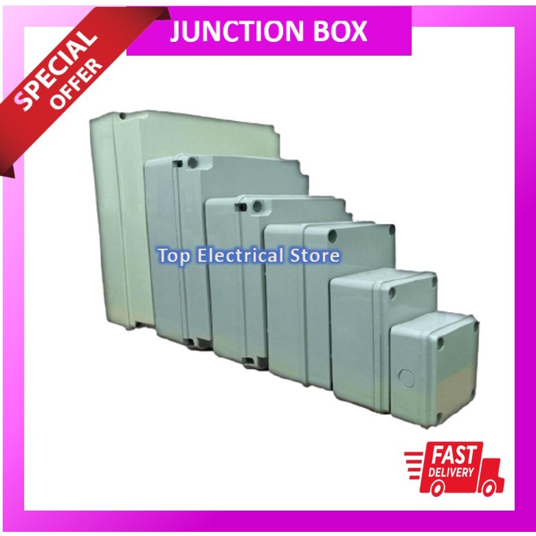 WEATHERPROOF ENCLOSURE BOX 8'' X 10'' X4'' IP56 / JUNCTION BOX / PVC ...