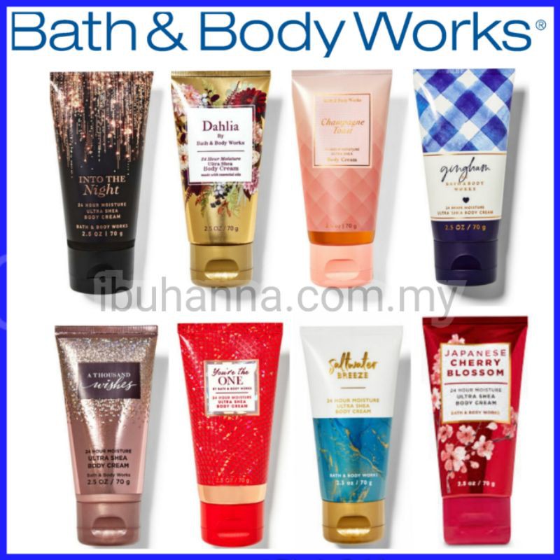 Bath and Body Works Body Cream 70g (💯 Original) | Shopee Malaysia