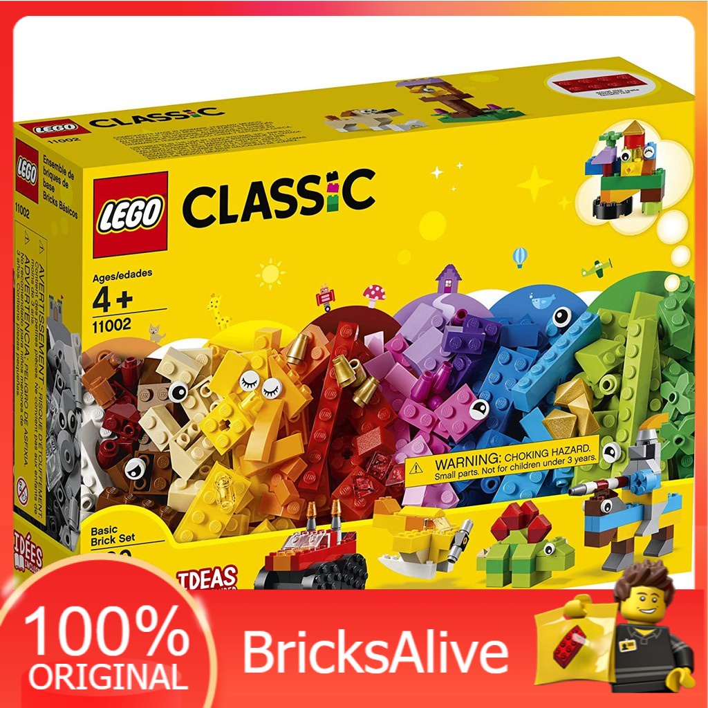 [BricksAlive] LEGO CLASSIC Basic Brick Set 11002 | Shopee Malaysia