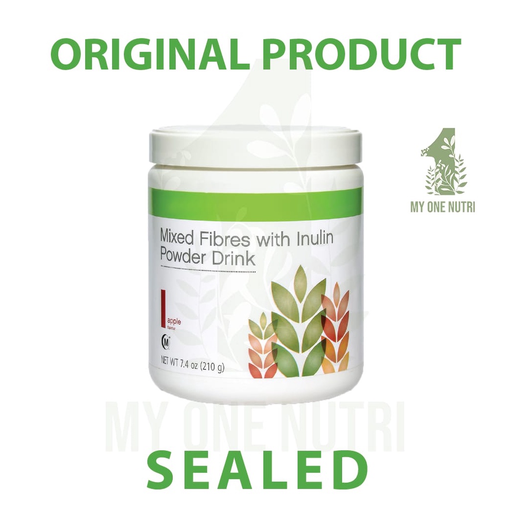 Mixed Fibres With Inulin Powder Drink - Apple Flavour 210g | Shopee ...