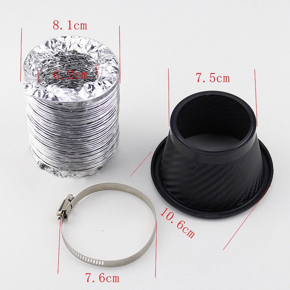 Auto Front Bumper Turbo Air Intake Pipe Turbine Inlet Pipe Air Funnel ...