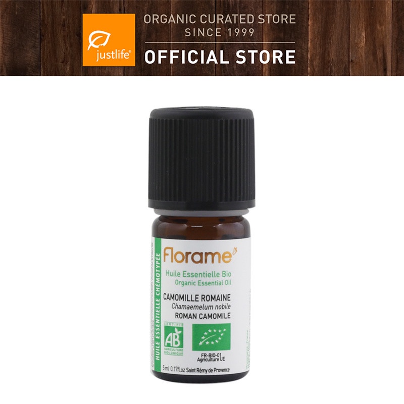 Florame Organic Roman Camomile Essential Oil, 5ml | Shopee Malaysia