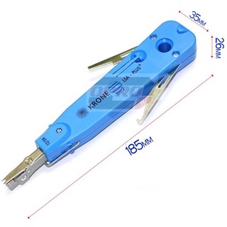 Krone® Commscope AMP® RJ45 LSA Plus Punch Down Tool / 10 Pair Module ...