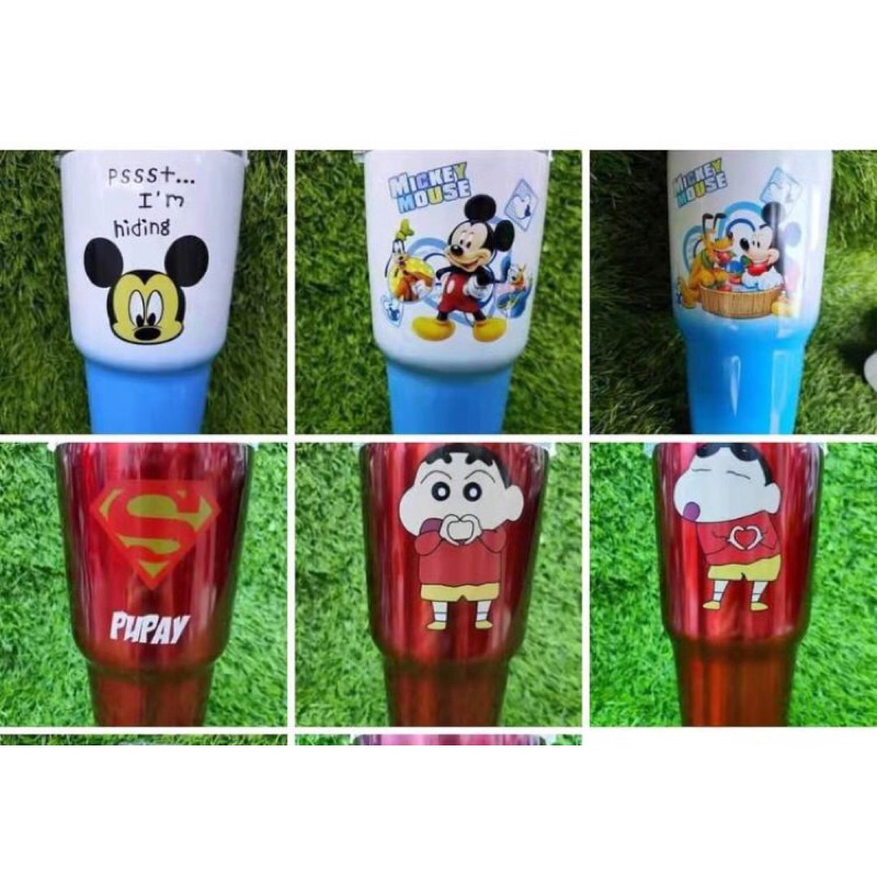 Cawan Ais Kartun Tahan Haba Pelbagai Corak Cartoon Ice Cup Heat ...