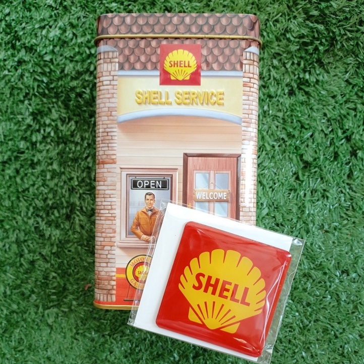 [Authentic] Shell 125 Years Heritage Canister (1960 Fuel Pump) | Shopee ...