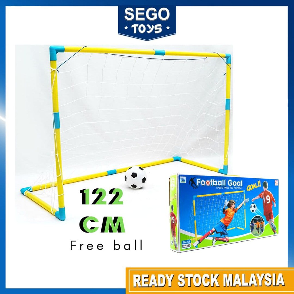 Portable Football Goal Post Net Soccer Equipment Perfect for Indoor ...