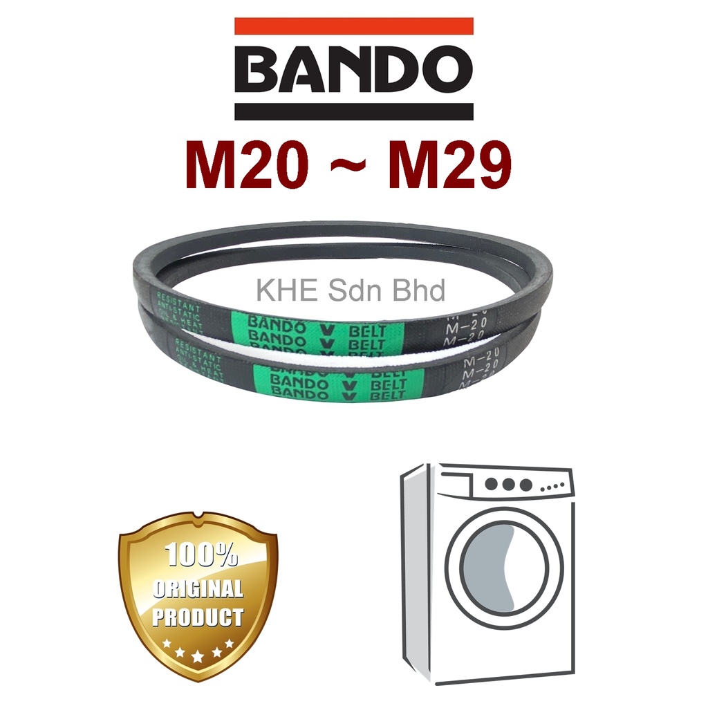 Bando Japan M20 M20.5 M21 M21.5 M22 M22.5 M23 M24 M25 M26 M26.5 M27 M28 ...