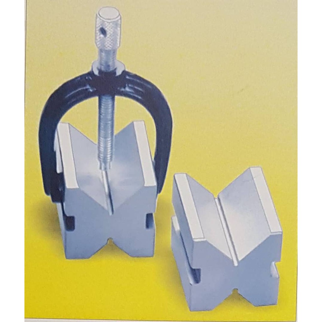 SOLAR SVB-131A STEEL VEE BLOCK 1" 1.1/4" 2" | Shopee Malaysia