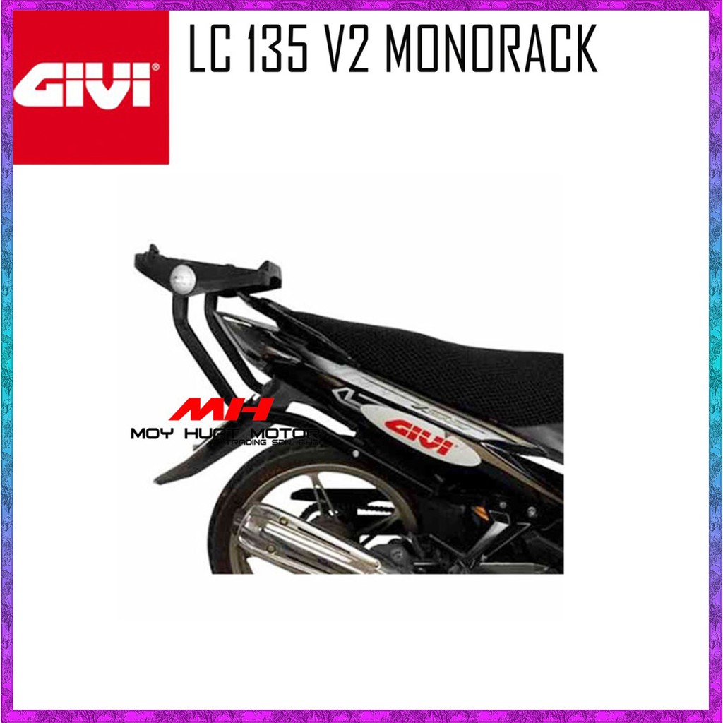 GIVI MONORACK 135LC V2 V3 V4 V5 V6 V7 / 135LC HEAVY DUTY RACK / 135LC ...