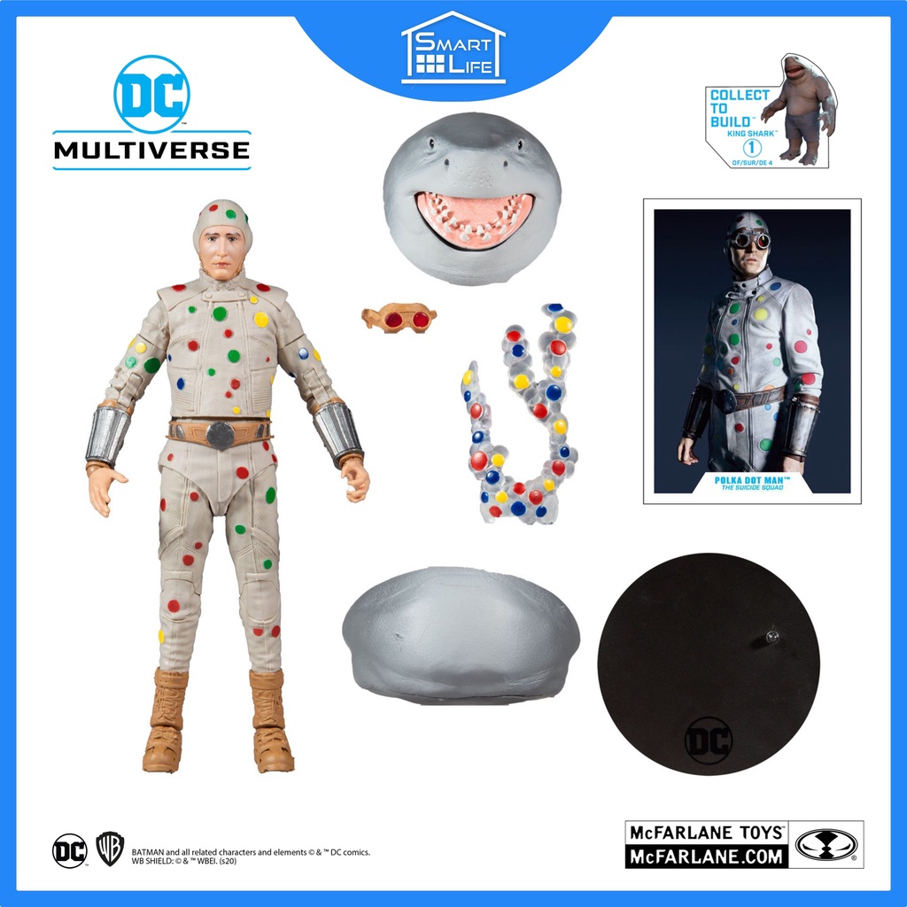 Polka Dot Man Action Figures / Original Mcfarlance Suicide Squad 2 ...