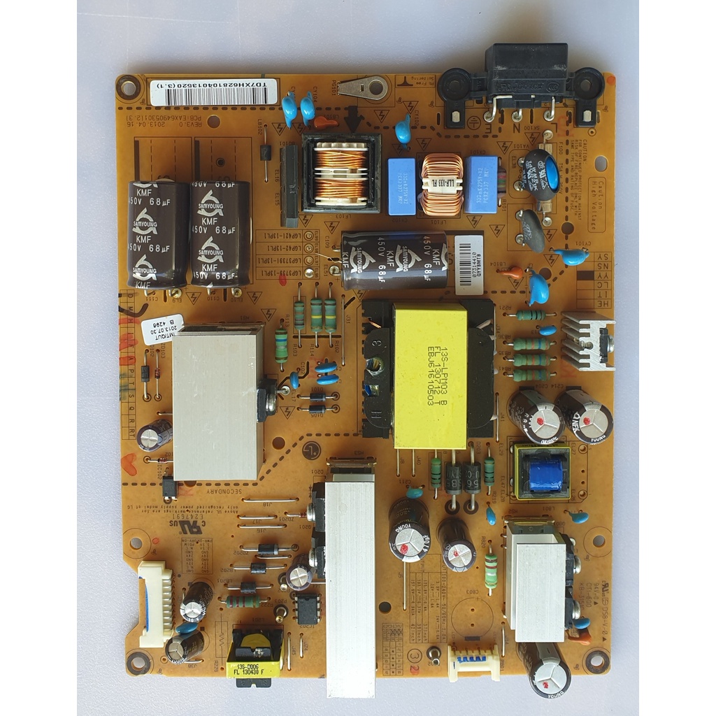 LG LED TV 39'' POWER BOARD (NEW ORIGINAL) MODEL # 39LN5400ATS | Shopee ...