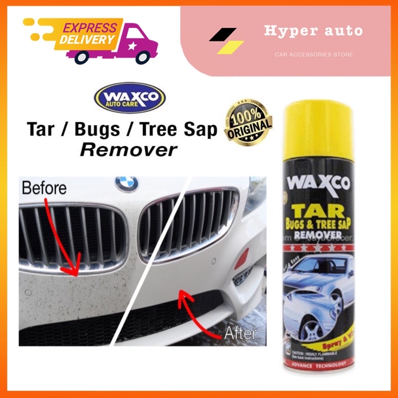 original Waxco Tar Bugs & Tree Sap Remover (550ml) | Shopee Malaysia