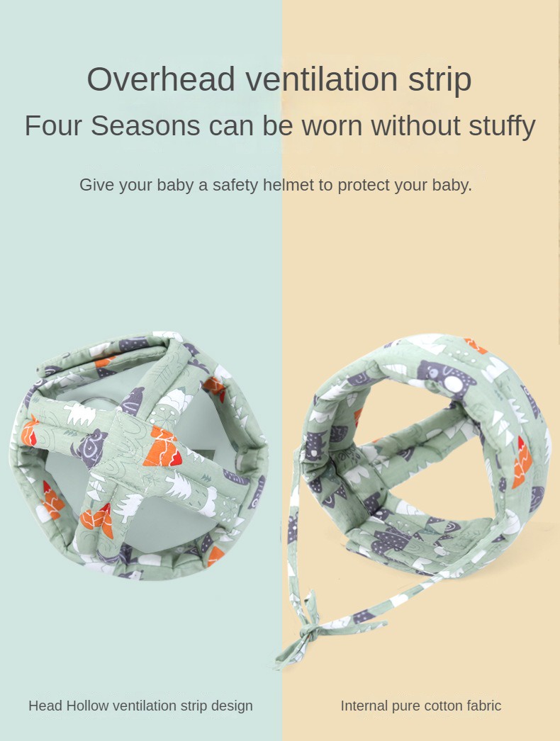 Infant Head Protection Helmet Walking Safety Helmet Fall Protection ...