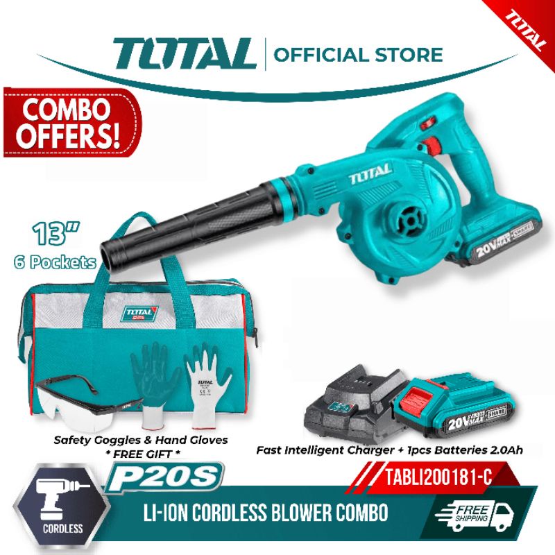 Total Li-ion Cordless Blower TABLI200281 | Shopee Malaysia