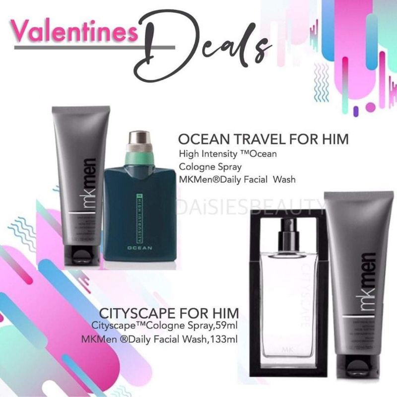 Oct Promo-Facial Wash & Perfume MK Men | Shopee Malaysia