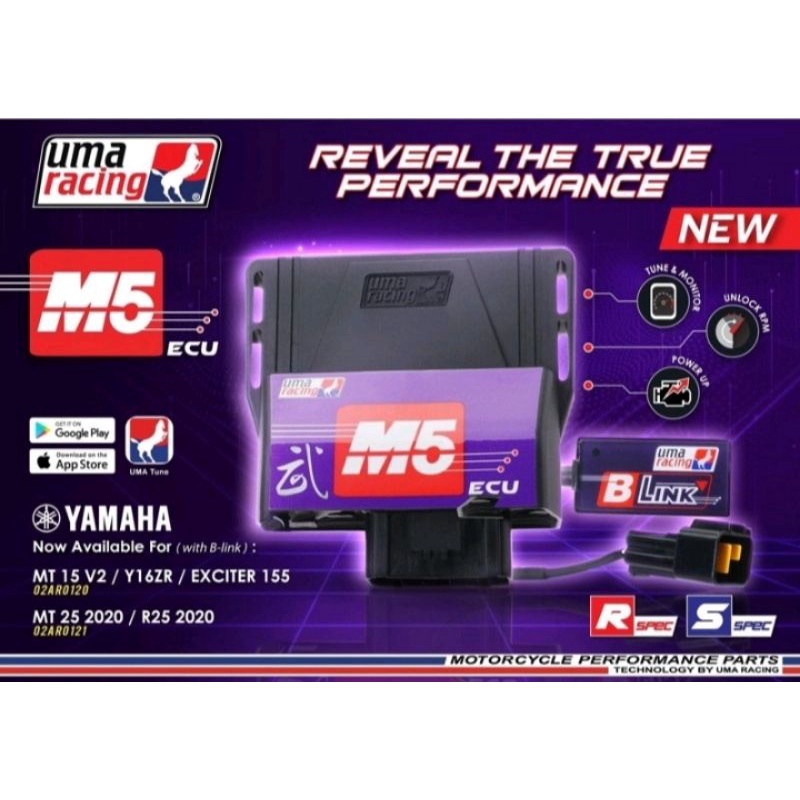 Uma Racing ECU M5 Y15ZR V2,MT25,VF3I,RFS150,RS | Shopee Malaysia
