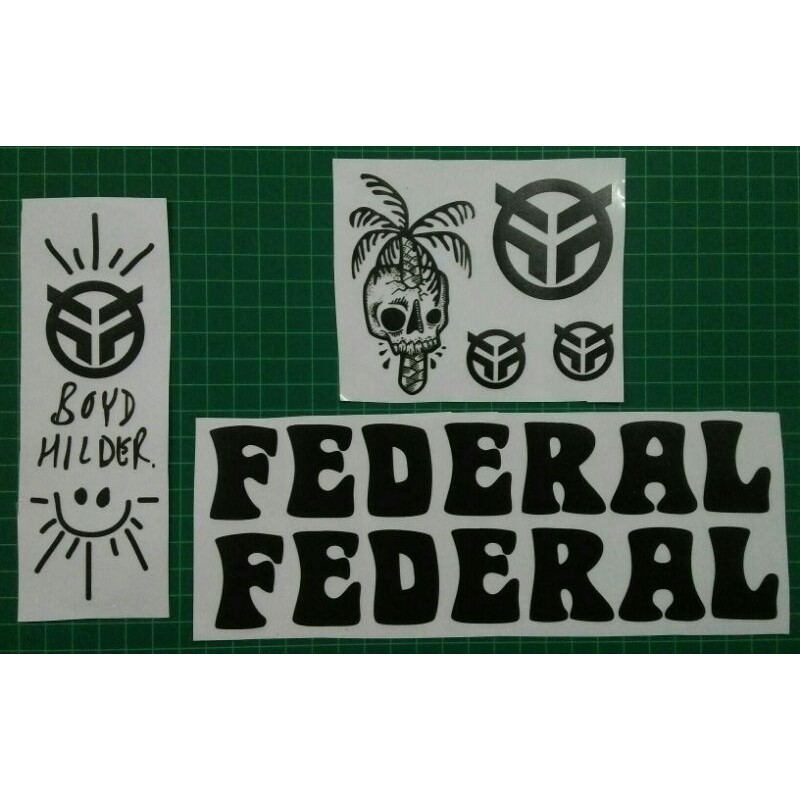 BMX Federal Boyd Hilder Decal Transparent Sticker Frame | Shopee Malaysia