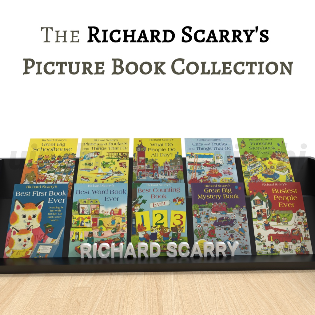 The Richard Scarry's Picture Book Collection (10 Books) [9780007935178 ...