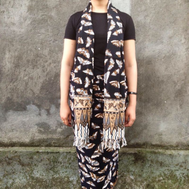 Batik Scarf Batik Scarf Batik Shawl Batik Shawl Batik Butterfly ...