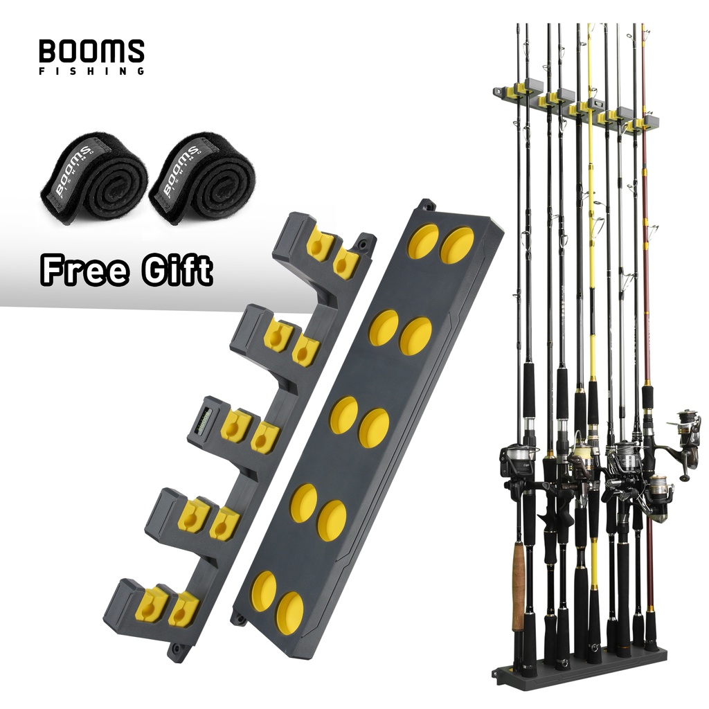 Booms Fishing WV4 Fishing Rod Holder 10 Rods Rack 4 Colors Vertical ...