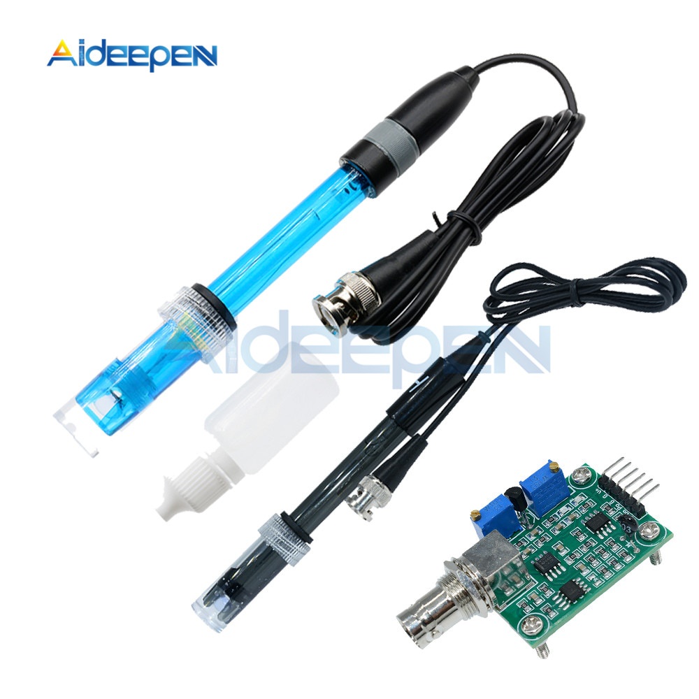 Liquid PH 0-14 Value Detection Regulator Sensor Module Monitoring ...