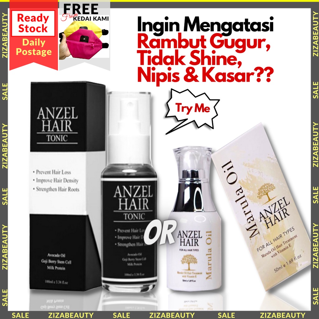 💯ORIGINAL.HQ 】 ANZEL HAIR TONIC | MARULA OIL | BY ANZALNA NASIR ...