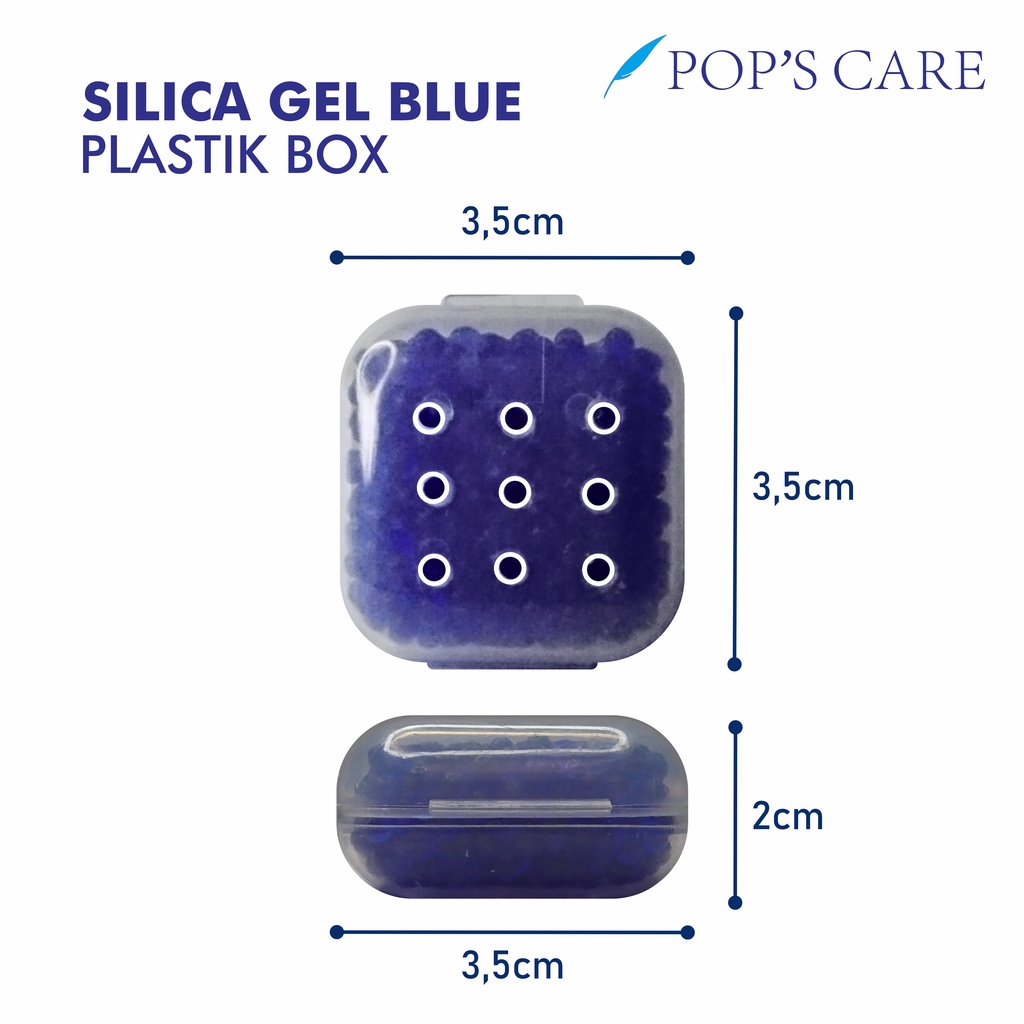 Pop's Silica Gel Plastic Box/Silica Gel Box Shoe Box, Bag, Jacket ...