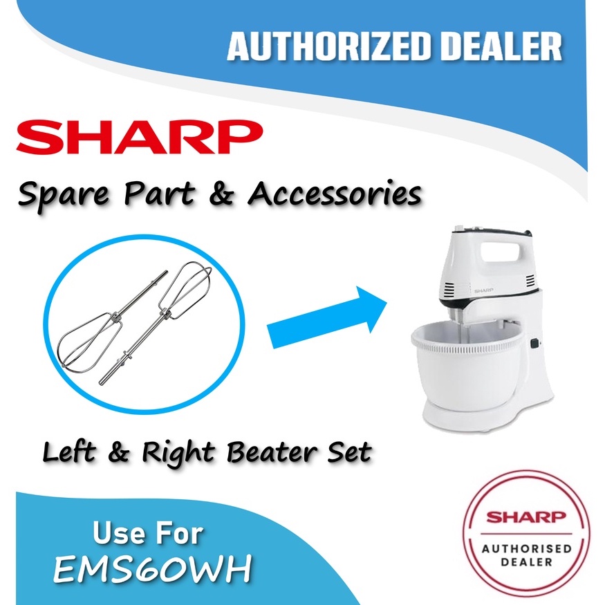 Sharp Original EMS60WH Stand Mixer Spare Parts & Accessories/Left ...