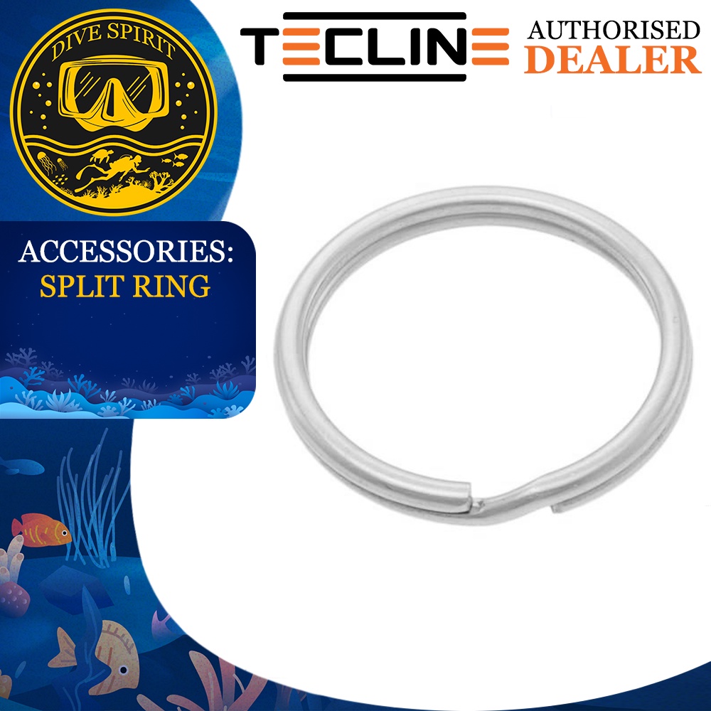 316 Stainless Steel Split Ring | Shopee Malaysia