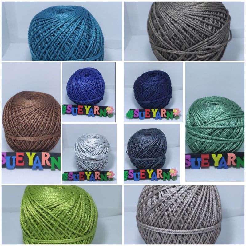 Polyester Indo Yarn / Benang Poly Indo Kait | Shopee Malaysia