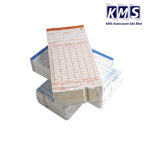 Punch Cards For Time Recorder ( Standard) (100pcs/pack) | Shopee Malaysia